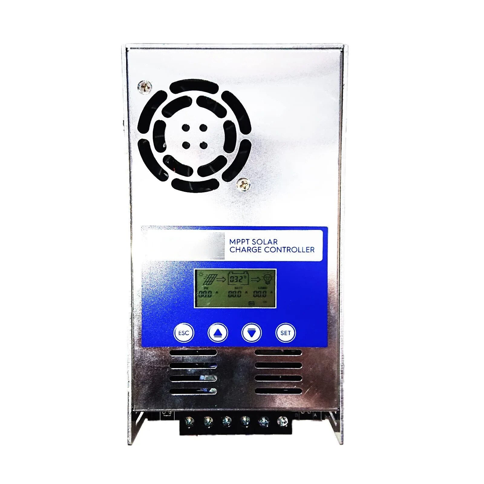 Controler Solar MPPT 40A cu Ecran LCD pentru Incarcare Automata 12V-48V ...