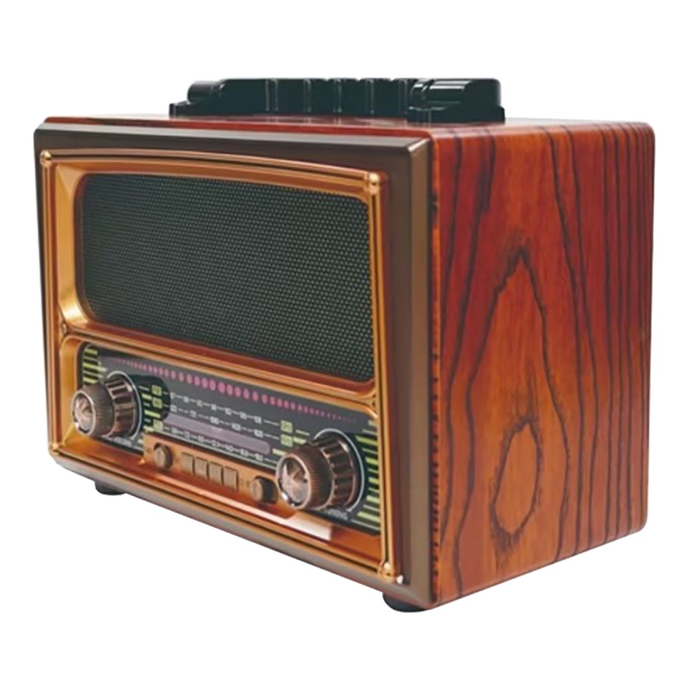 Radio FM SW portabil, E-kam, Meier M-1807BT, 3 benzi, Card TF si player ...