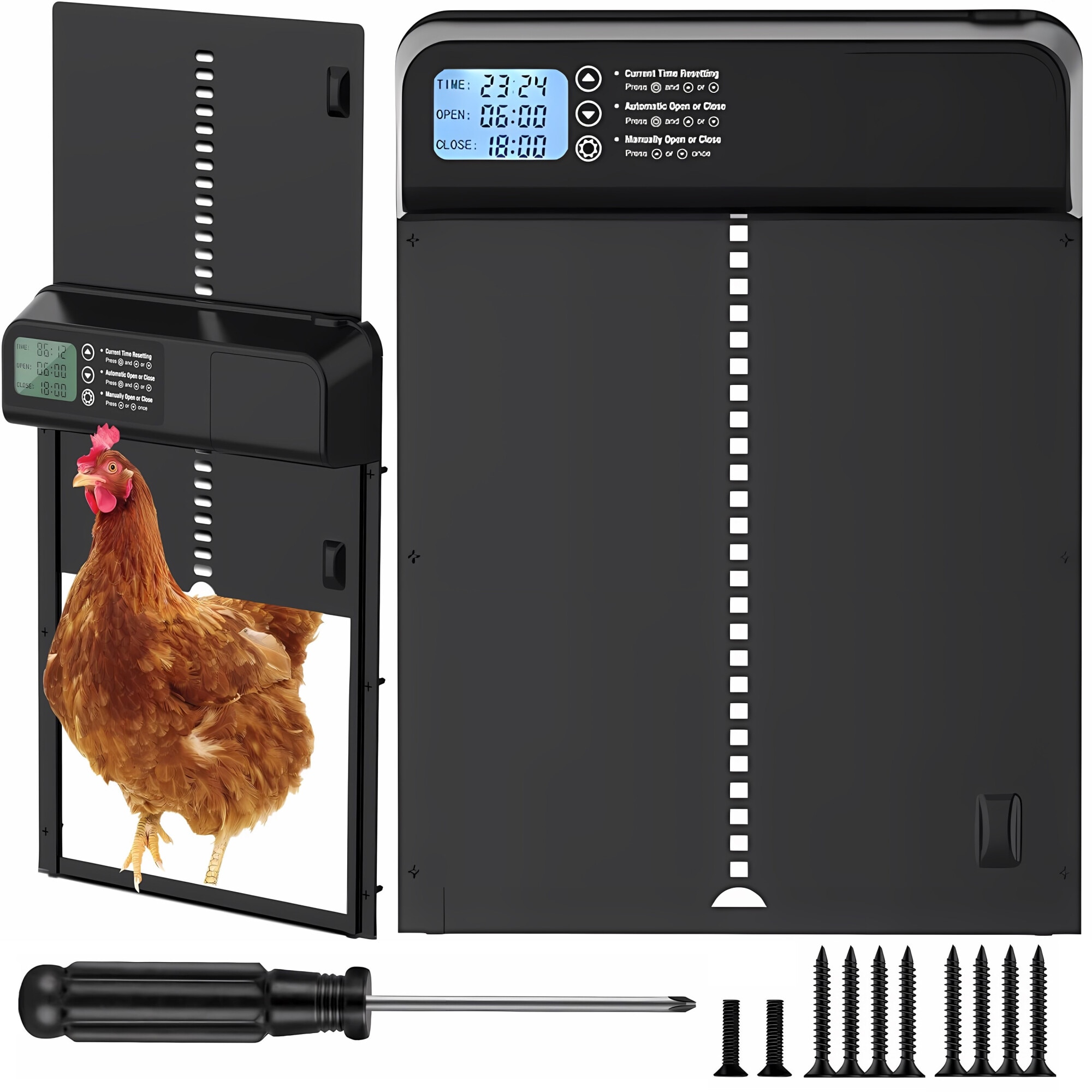 Usa automata cotet gaini, Novaza Tech, senzor de lumina, inchidere ...