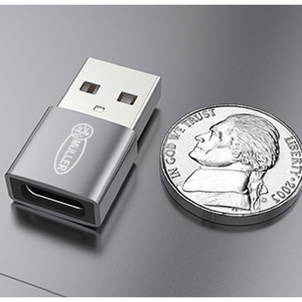 Muller аудио адаптер за телефон, USB Type C - Jack 3.5 mm TRSS, DAC ADC ...