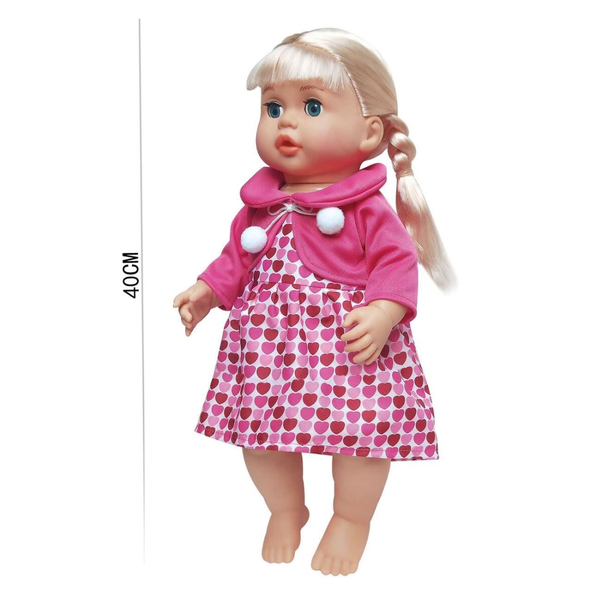 Papusa interactiava, Blonda, Bebe care Repeta dupa Tine, 40cm - eMAG.ro