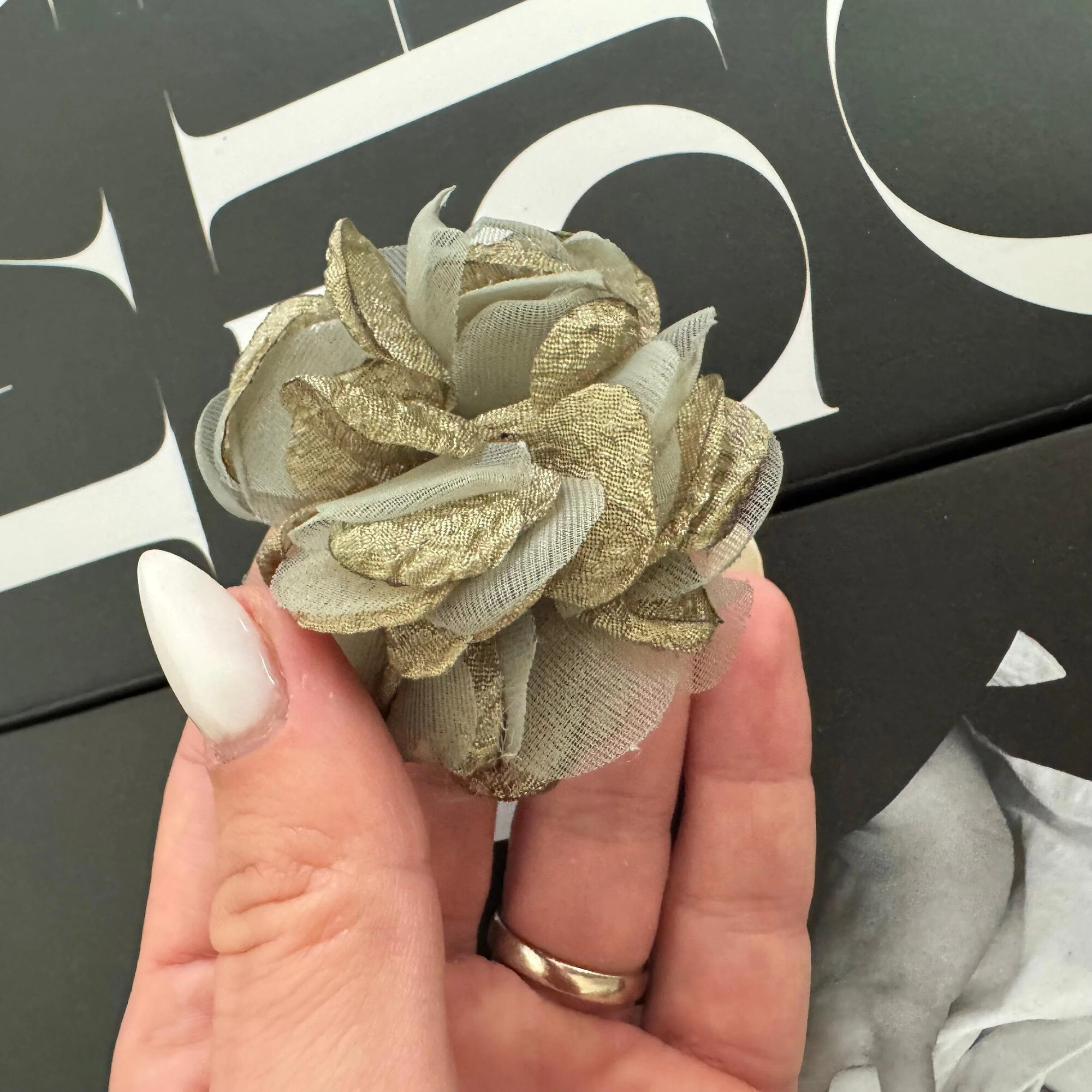 Brosa tip floare, verde, Annika C22 - eMAG.ro