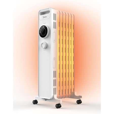 Radiator Midea NY1507-22M, 1500 W Silentios cu economie de energie ...