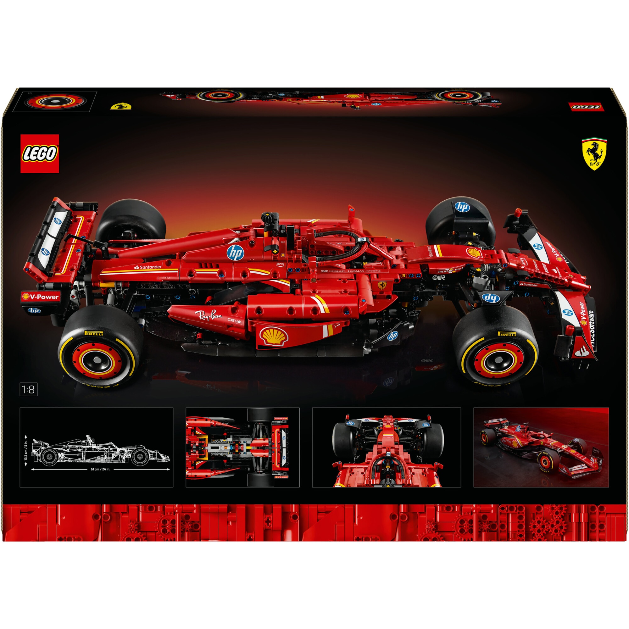 LEGO® Technic - Masina F1 Ferrari SF-24 42207, 1362 piese - eMAG.ro