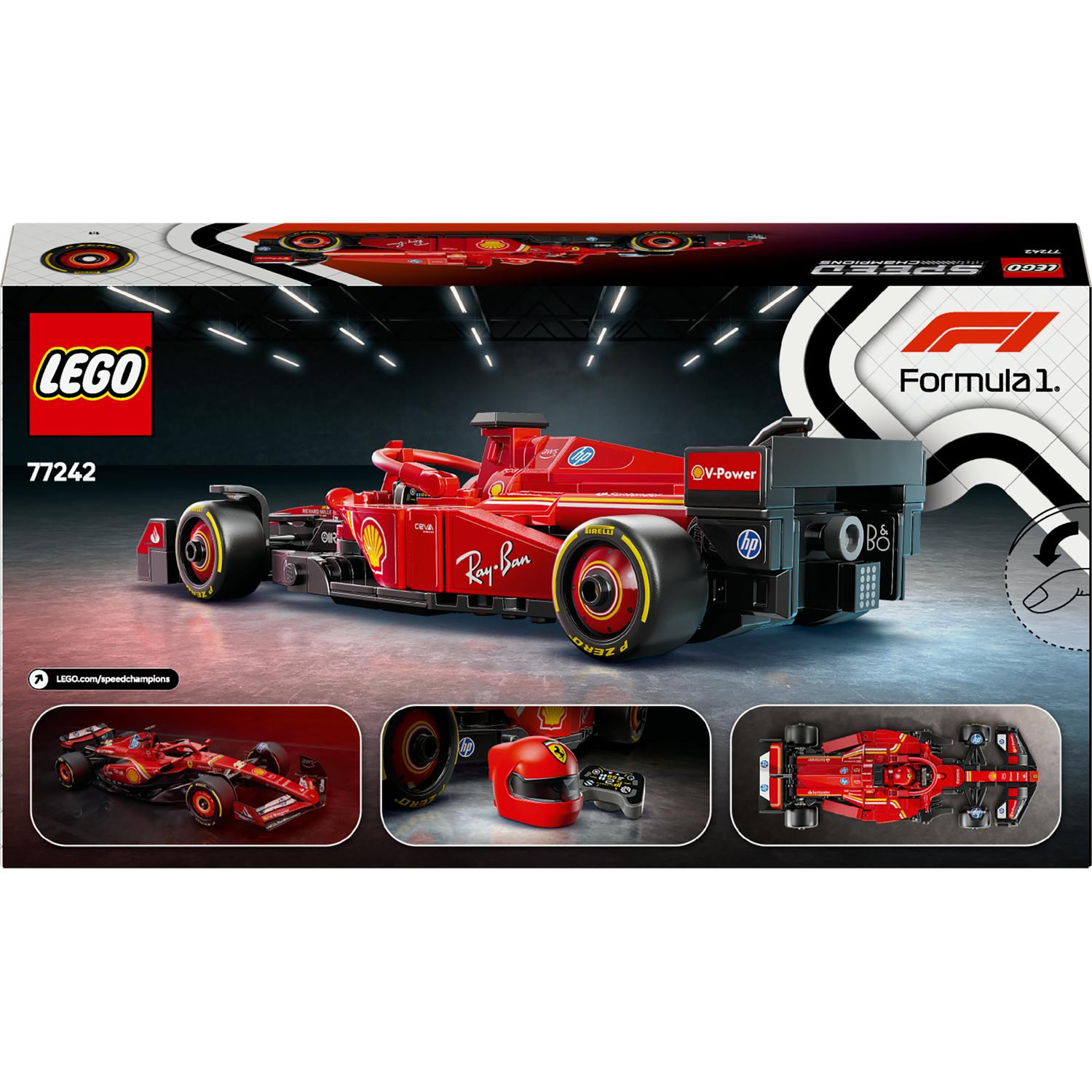 LEGO® Speed Champions - Ferrari SF-24 F1® versenyautó 77242, 275 db ...