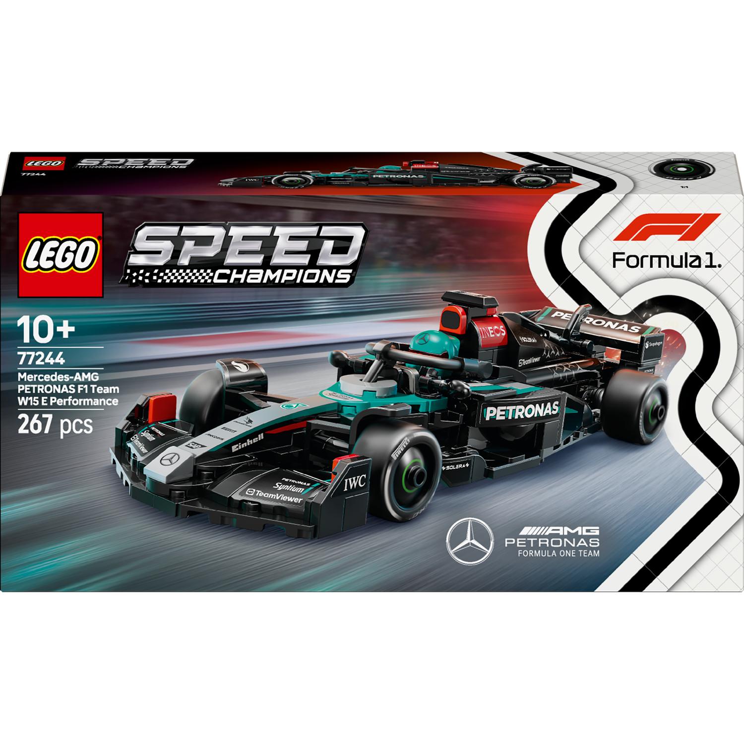 Set de constructie LEGO® Speed Champions - Masina de curse Mercedes-AMG ...