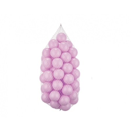 Set 100 bile din plastic PlayCity diametru 6 cm Pink - eMAG.ro