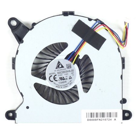 Tradebit BSC0805HA-00 ventilátor Intel NUC8 8gen, 4PIN, 0,6A - eMAG.hu
