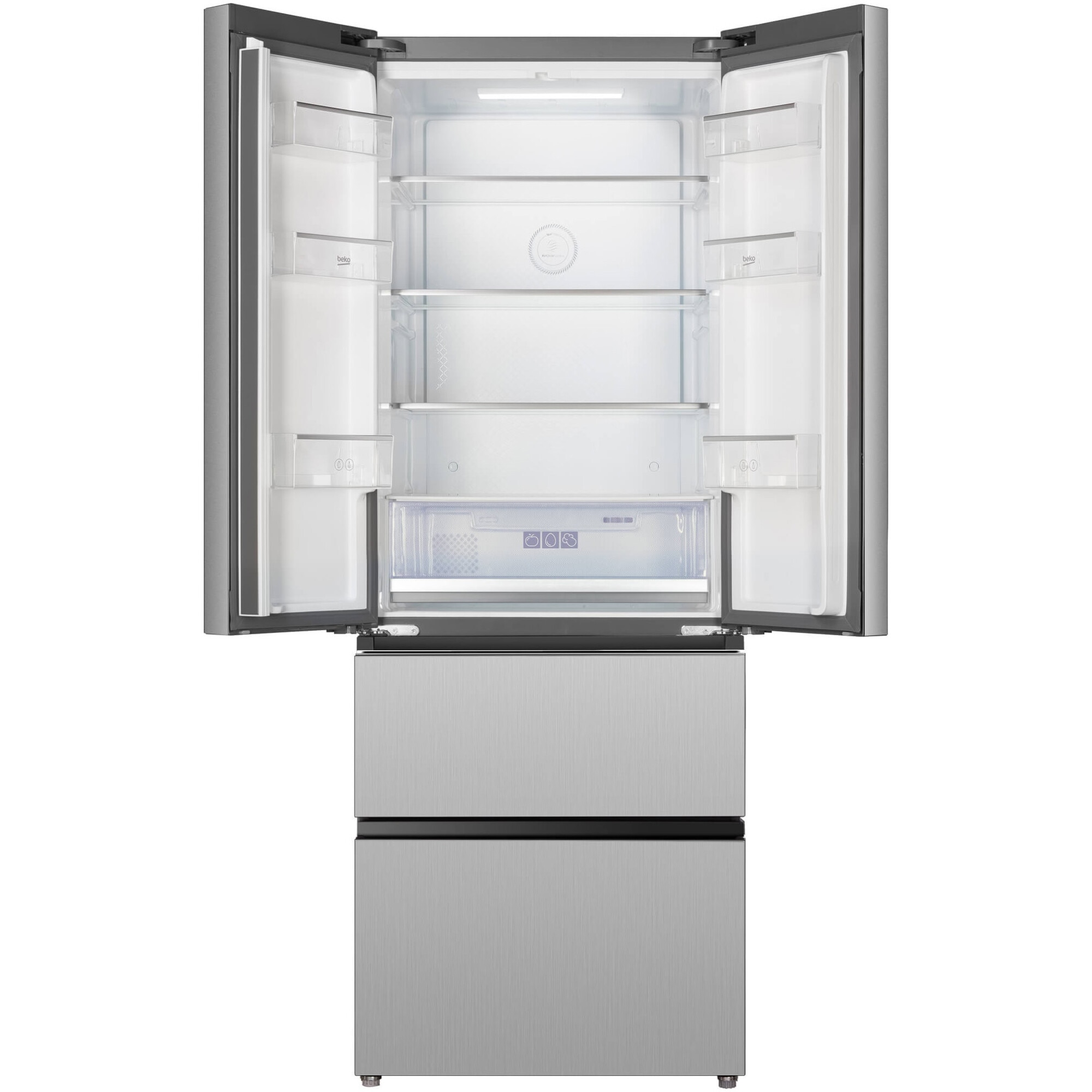 Хладилник Side by side Beko GNO43622XPN, 443 л, NeoFrost Dual Cooling ...