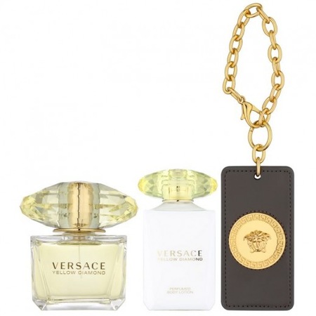 Set Versace Yellow Diamond: Apa de toaleta, 100ml + Lotiune de corp ...