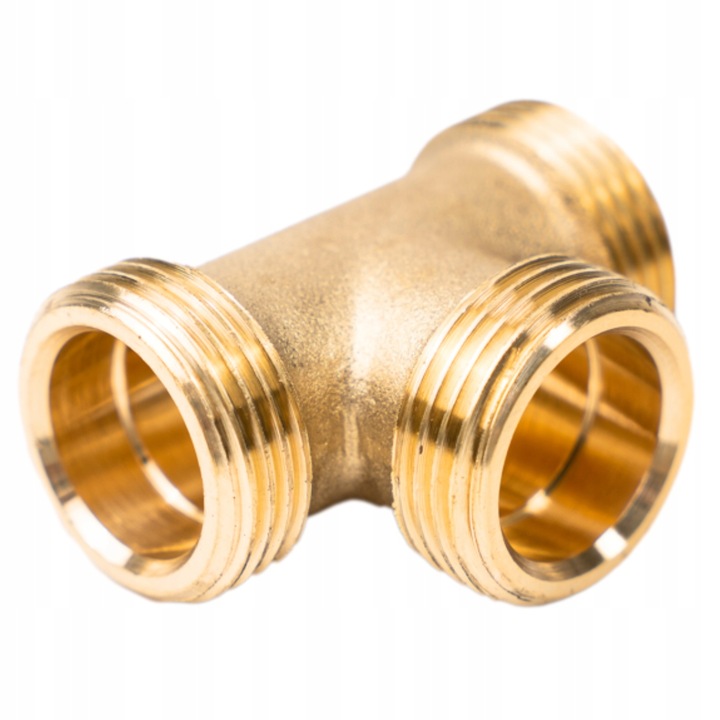 Fiting Teu Din Alama 3/4'', Lechar, rezistent la coroziune, etans - eMAG.ro