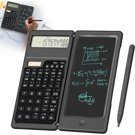 Calculator Stiintific Kesment, 10 Cifre LCD Desktop Calculator Solar ...