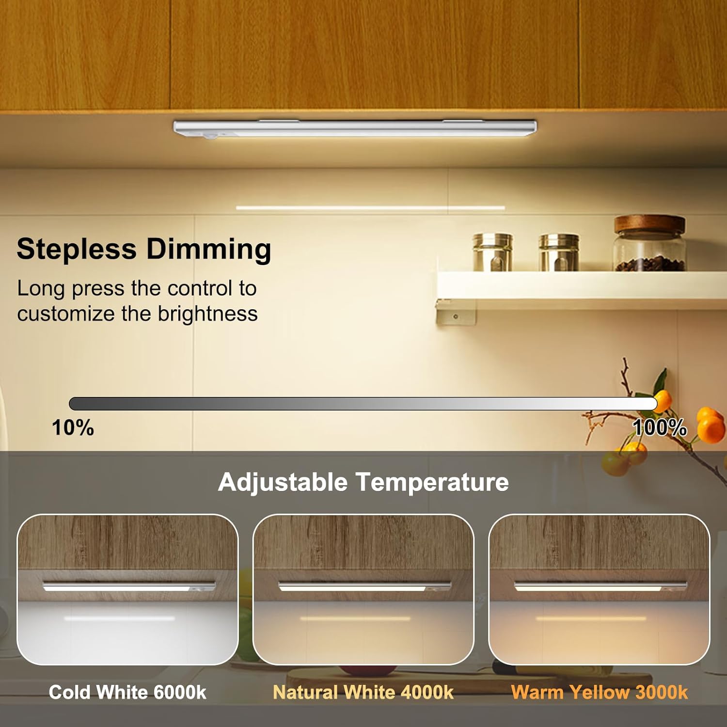 Lumina cu Senzor de Miscare pentru Dulap, Senzor de Miscare a Mainii ...