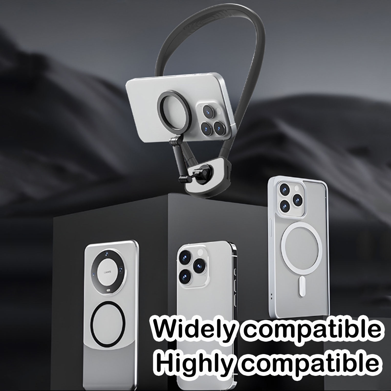 Nyakba akasztható rendszer, mágneses tartó, SINBINTA, állítható szög ...