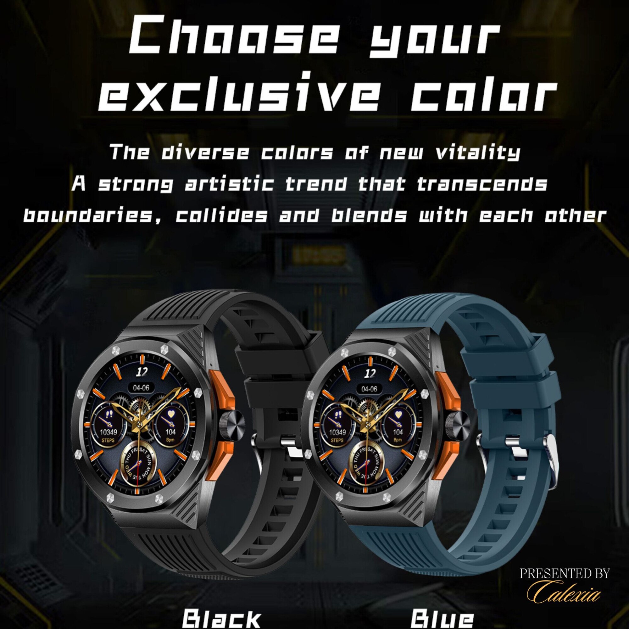Ceas Smartwatch e-Wantay® HT8 Pro, 1.46" FULL Touch Display, HD, IP68 ...
