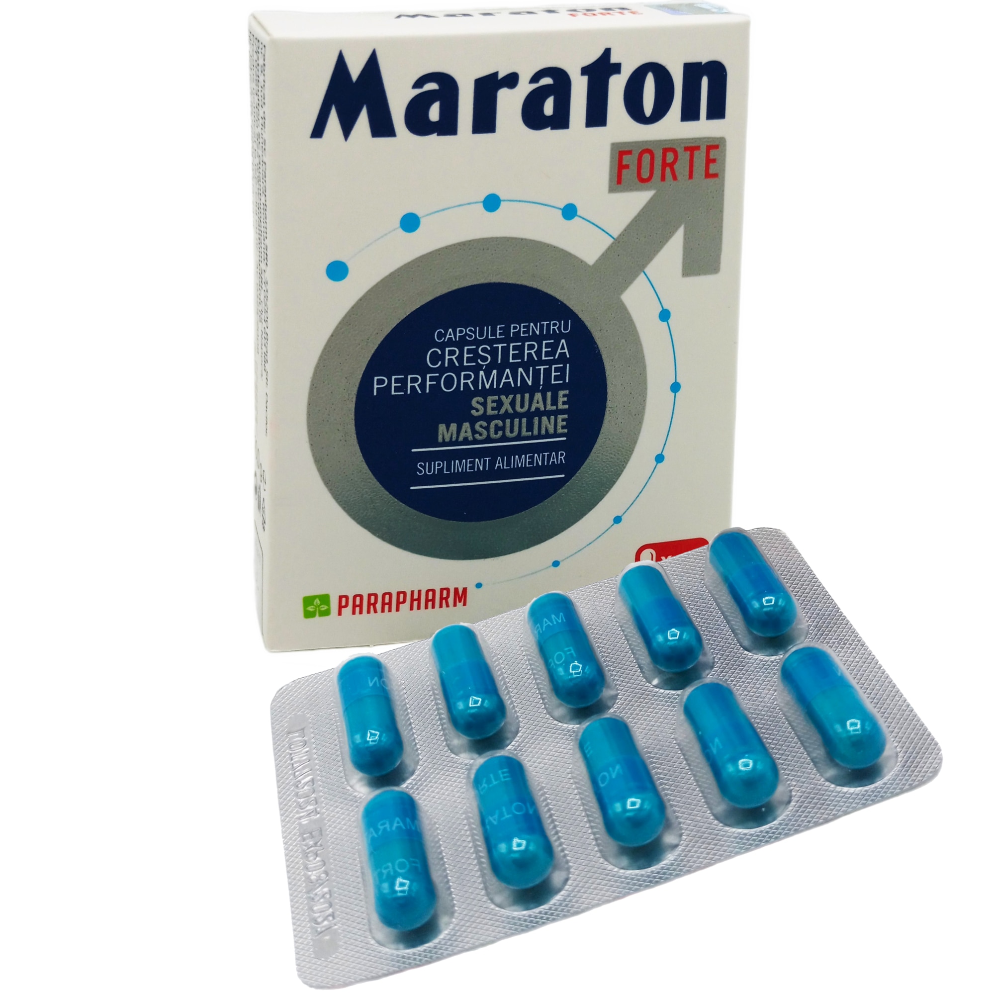 Capsule pentru cresterea performantei sexuale masculine, 1 blister x 10 ...