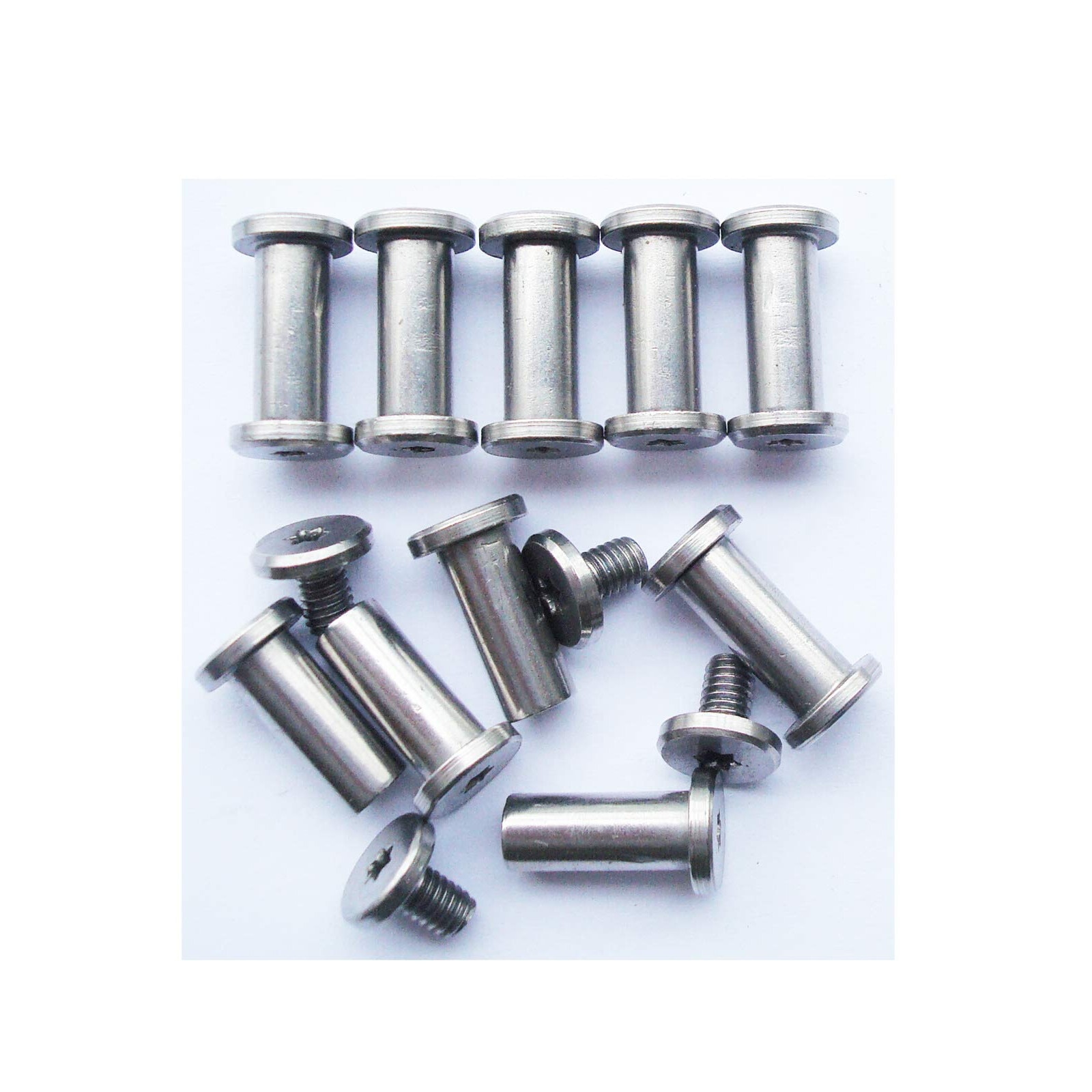 Set 10 stifturi pivot, Danuland, argintiu - eMAG.ro