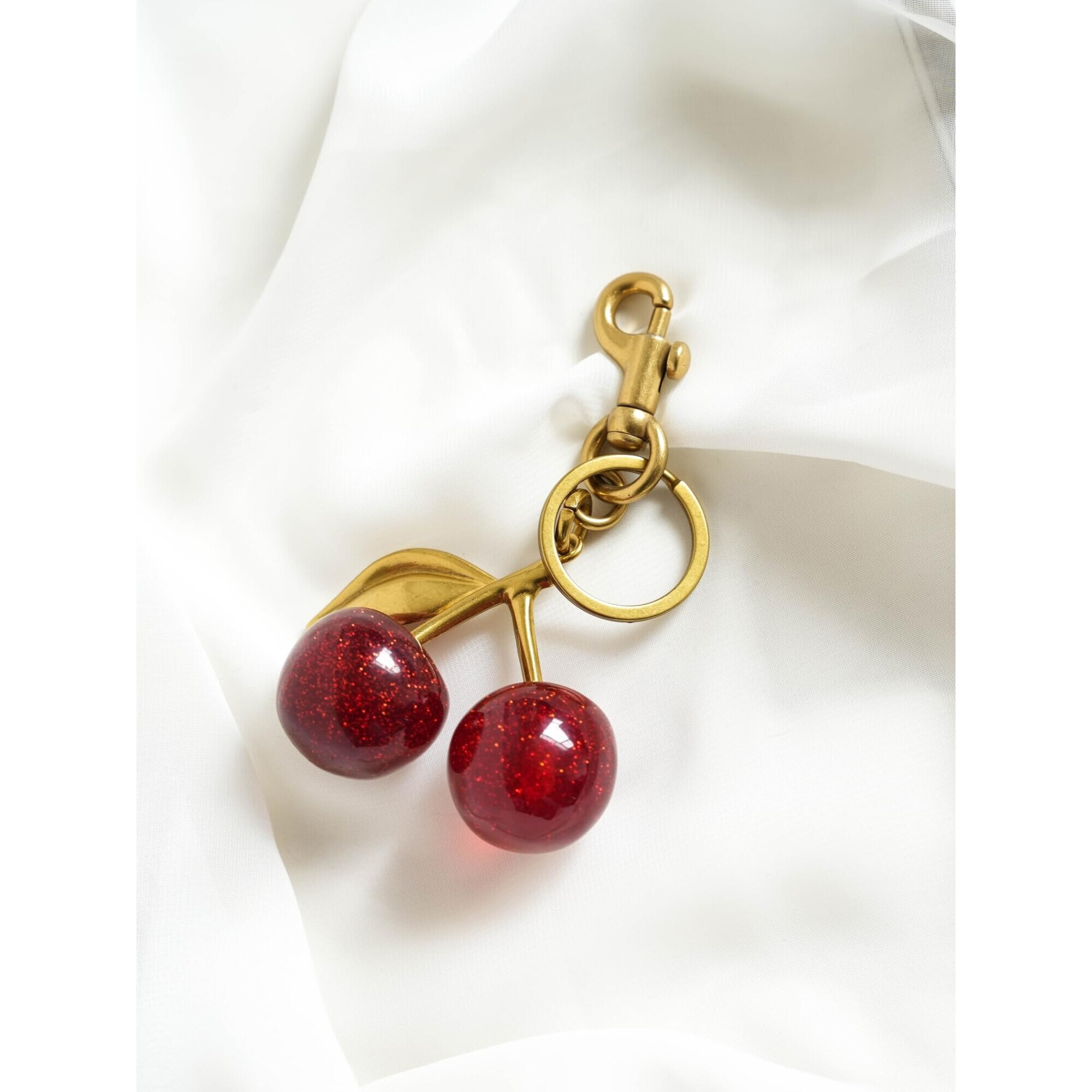 Breloc de bagaj Cherry, accesorii pentru geanta, design elegant ...