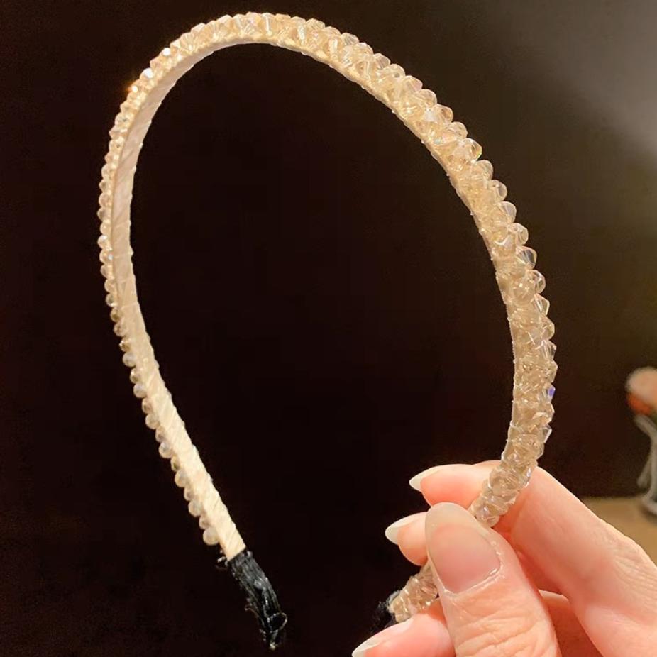 Set format din 1 banda de cap si 1 elastice de par, banda de cap cu ...