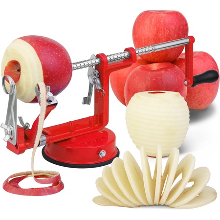 Aparat manual pentru decojit si feliat legume si fructe, Excitat ...