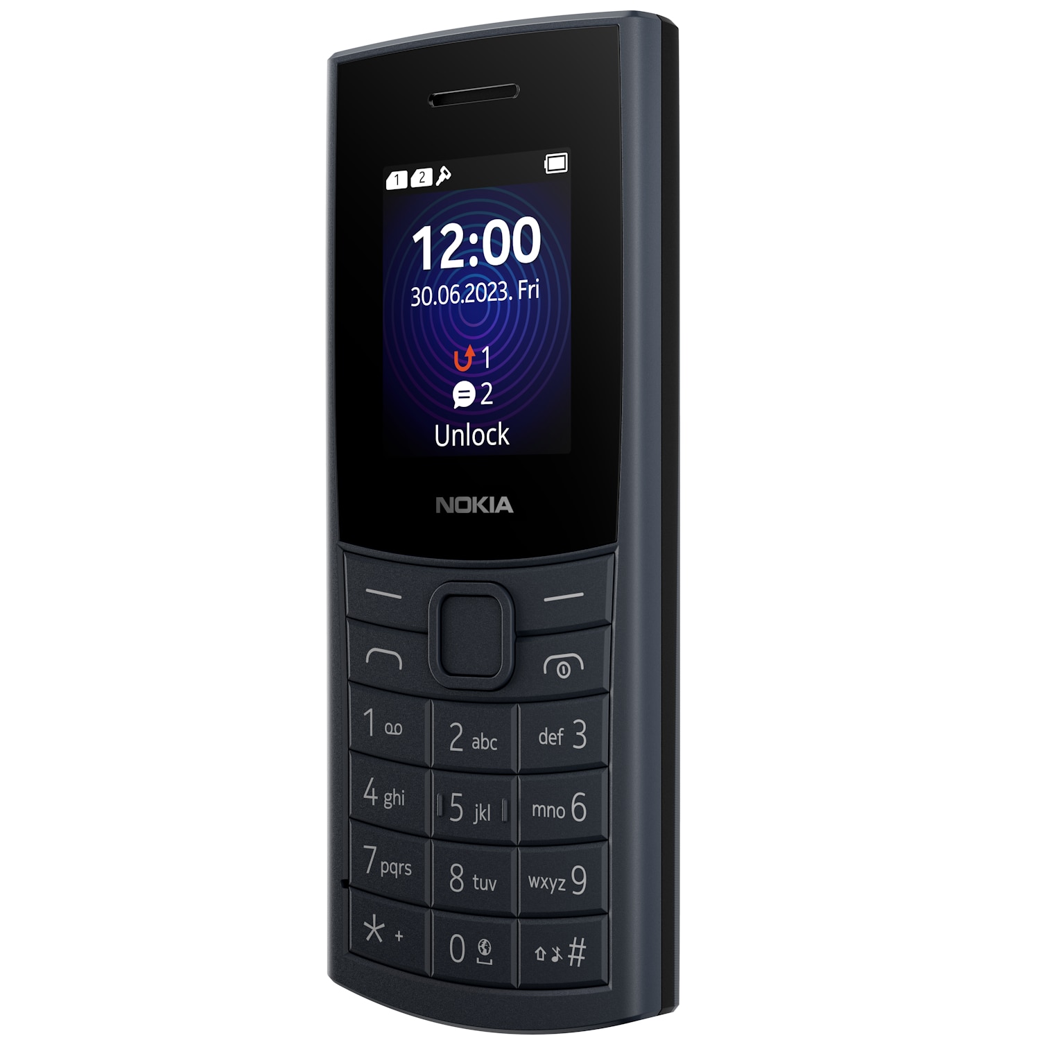 Telefon mobil Nokia 110 4G (2024), Dual SIM, Midnight Blue - eMAG.ro