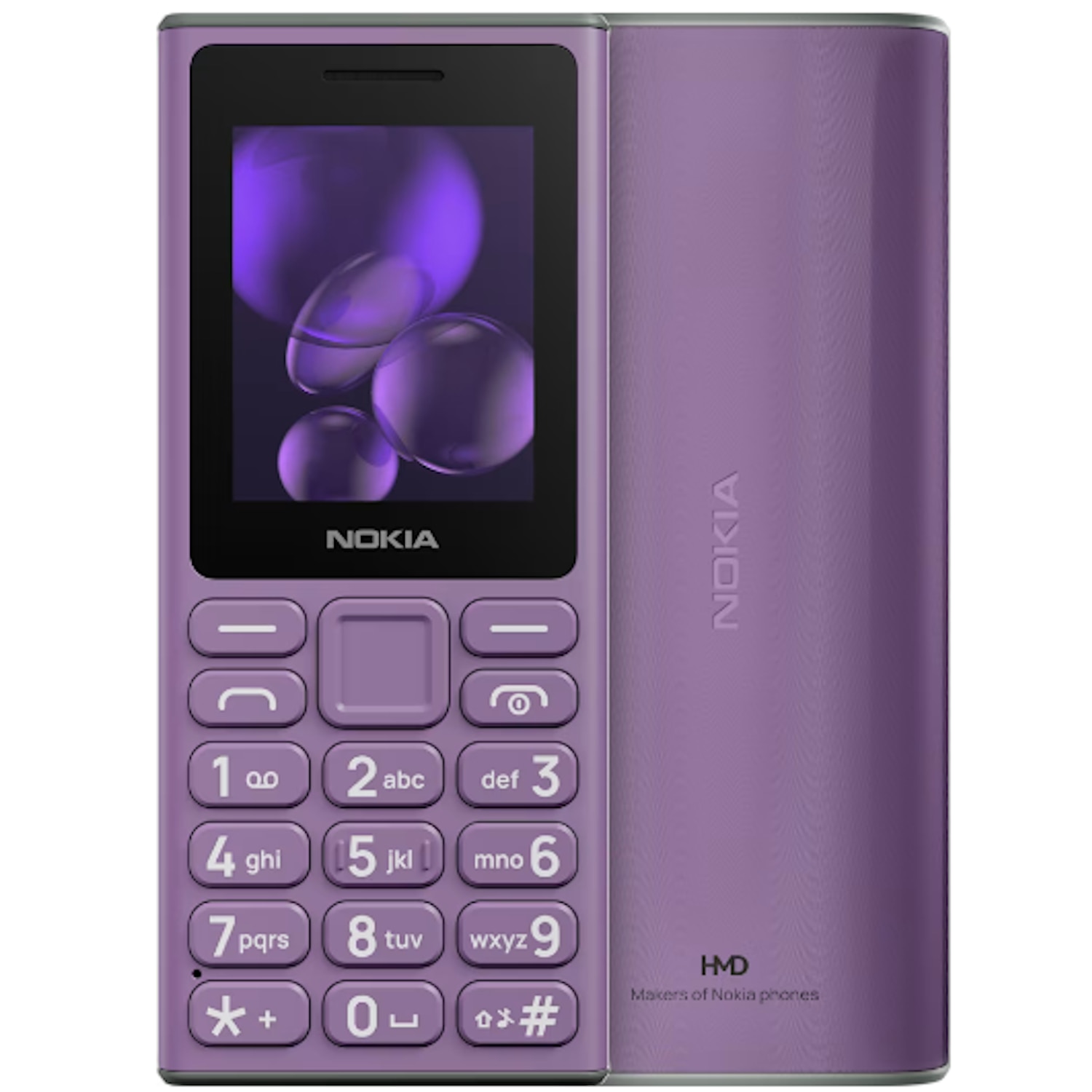 Telefon mobil Nokia 105 (2024), Dual SIM, Purple - eMAG.ro