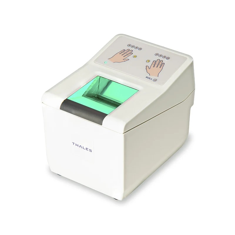 Scanner biometric profesional de amprente duale Thales DactyScan 40p ...