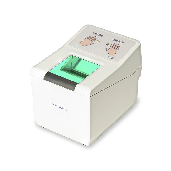 Scanner biometric profesional de amprente duale Thales DactyScan 40p ...