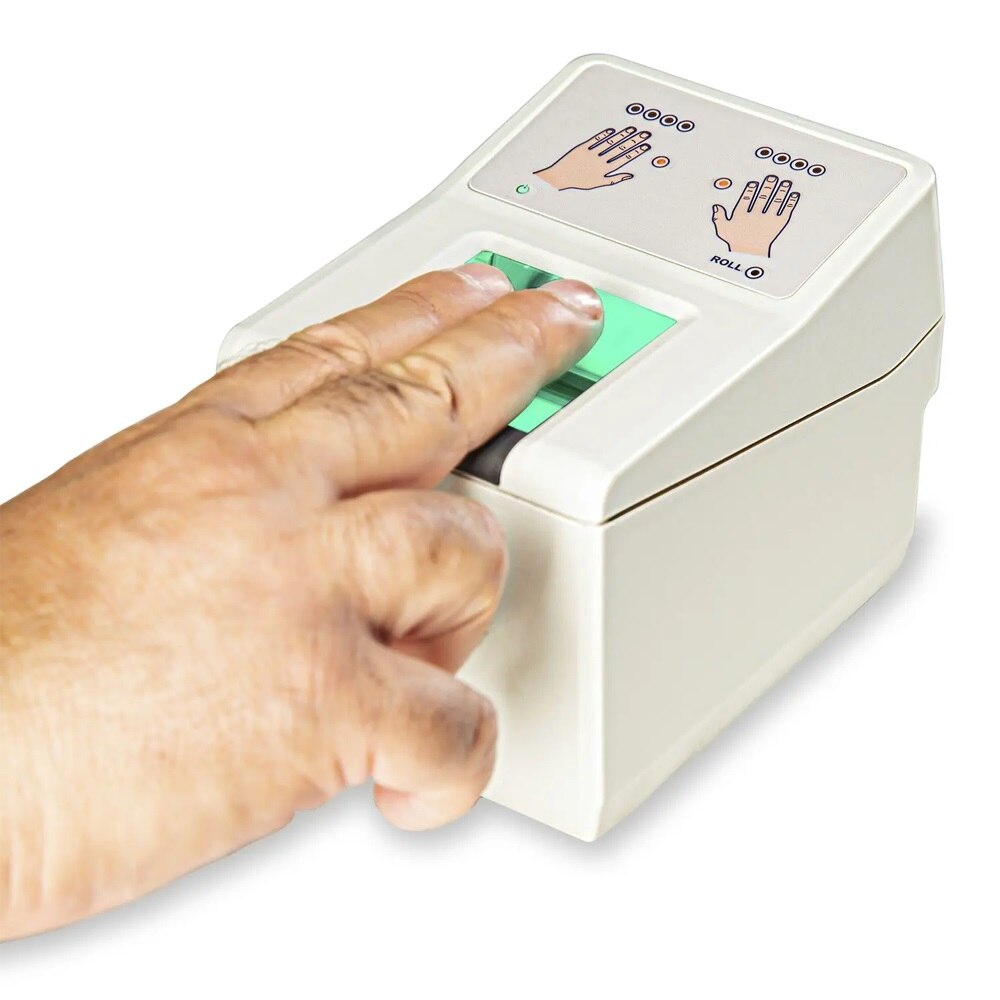 Scanner biometric profesional de amprente duale Thales DactyScan 40p ...