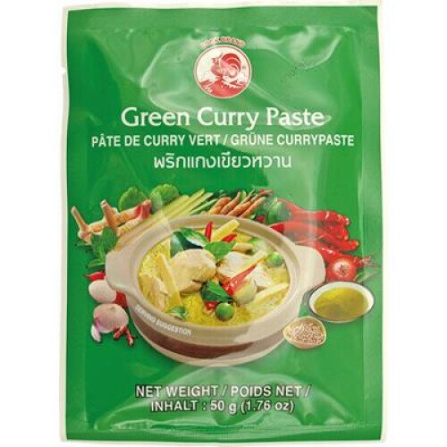 Pasta de curry, Cocos, Verde, Aromatic, 50g - eMAG.ro