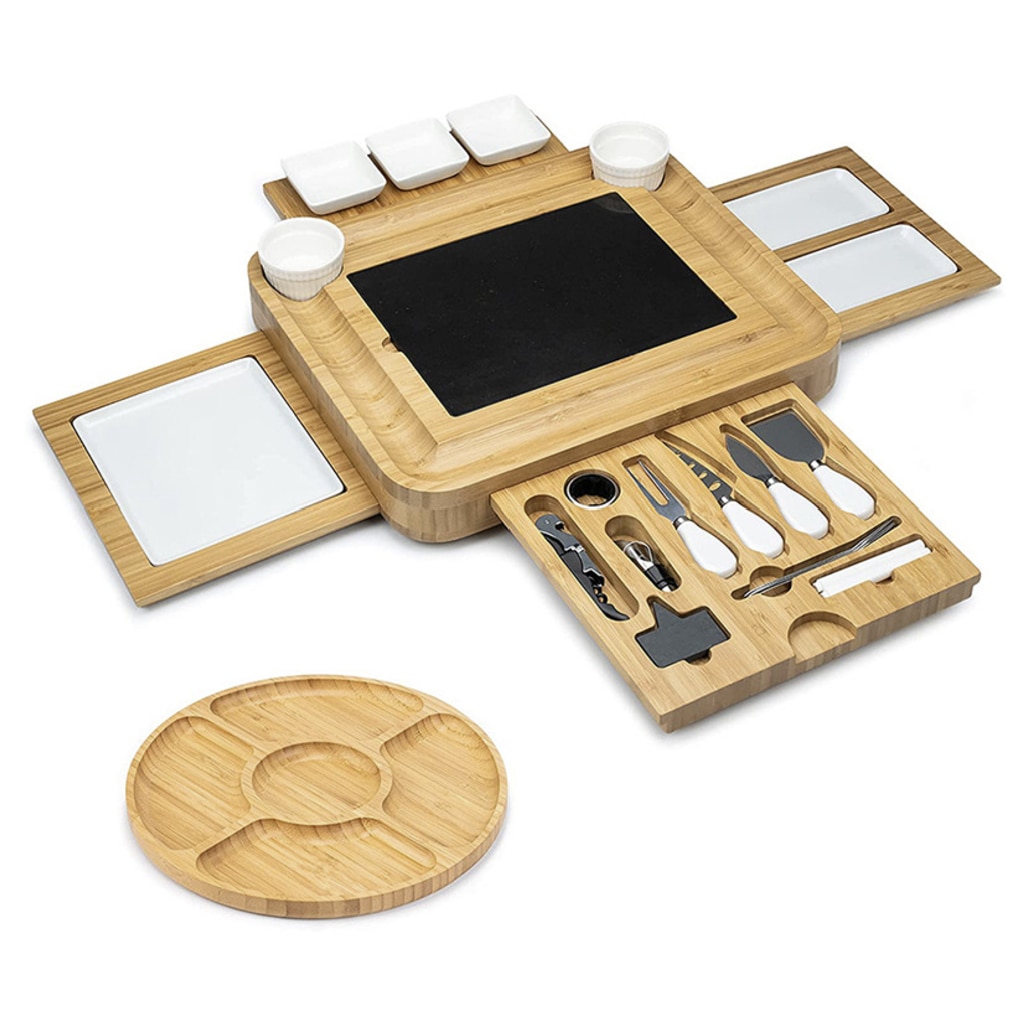 Set pentru Servire Aperitive si Branzeturi, 20 Piese - eMAG.ro