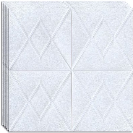 Set 20 x Tapet 3D, Selling Depot®, autoadeziv, Model Romburi, perete ...