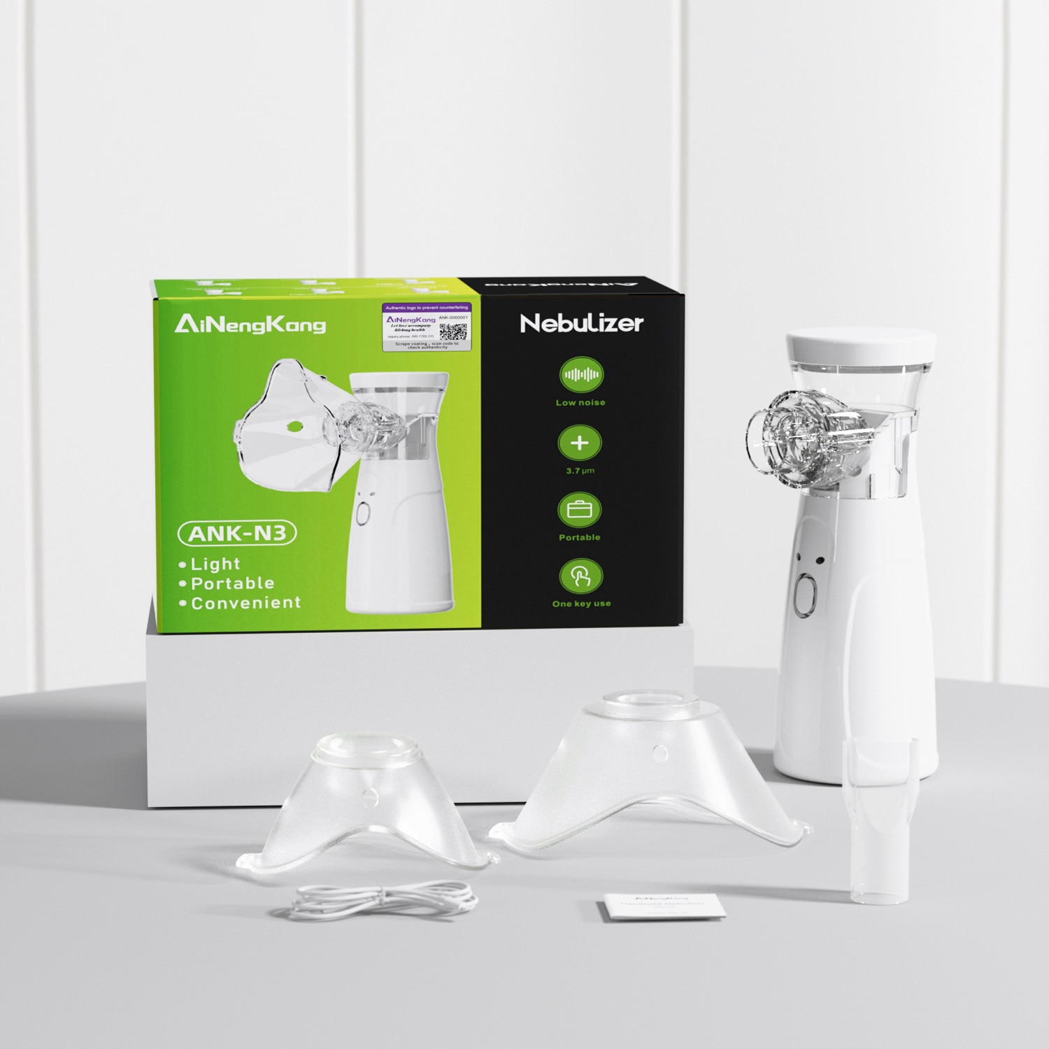 Aparat aerosoli, nebulizator, nebulizator cu ultrasunete, portabil, dovedit clinic, ultra ...