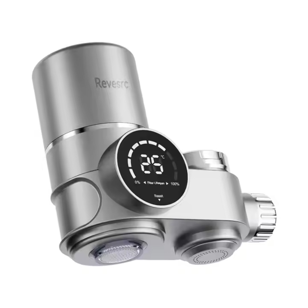 Filtru de apa pentru robinet cu afisaj digital, lumina UV si instalare ...