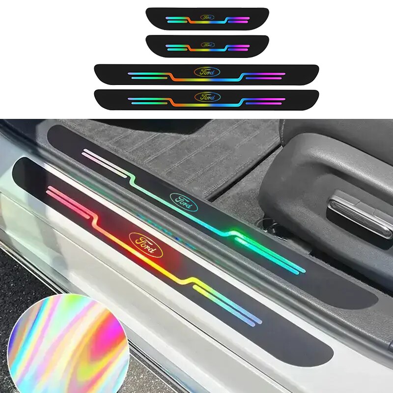 Set 4 Ford Laser Banda de Protectii praguri usi auto, pentru Focus Puma ...