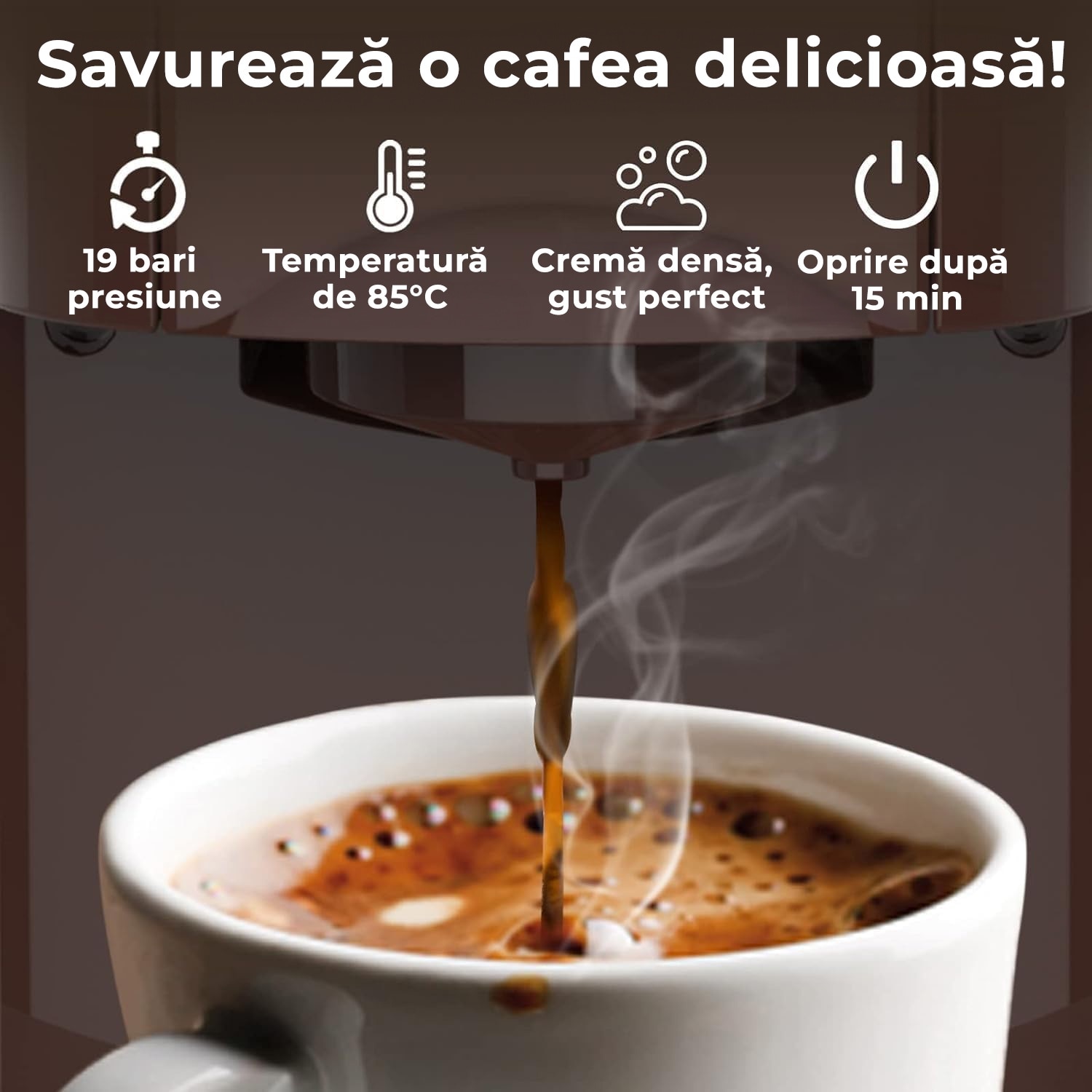 Espressor Multifunctional Manual 4 in 1 – Aparat de Cafea Compatibil cu ...