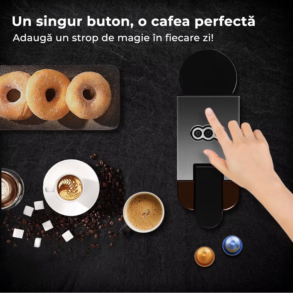 Espressor Multifunctional Manual 4 in 1 – Aparat de Cafea Compatibil cu ...