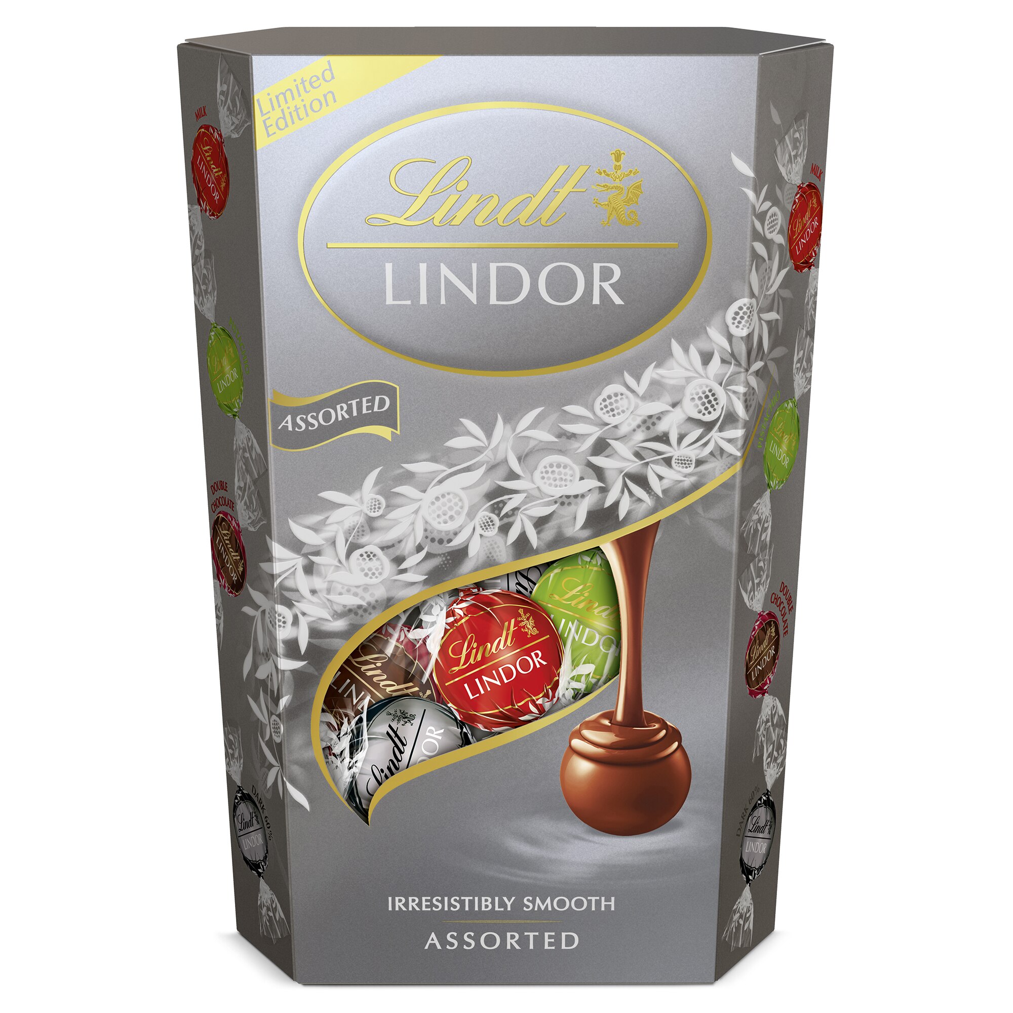 Bomboane cioco Silver, Lindt Lindor, 337g - eMAG.ro