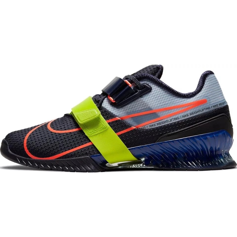 Маратонки Nike Romaleos 4 'Blackened Blue Cyber' CD3463-400, 40.5 - eMAG.bg