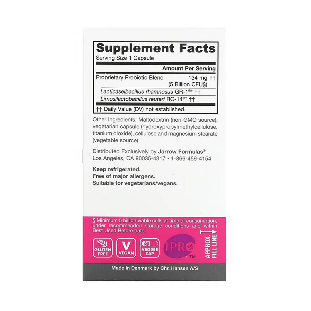 Women's Fem Dophilus, (Probiotice Flora Vaginala), Jarrow Formulas, 60 ...