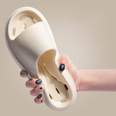 Slapi dama PHIKER, model Cloud Slides, talpa groasa, design ...