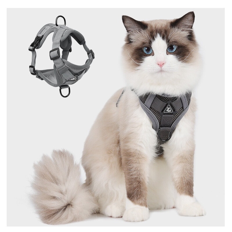 Ham pentru pisici si caini mici, design vest, material respirabil ...
