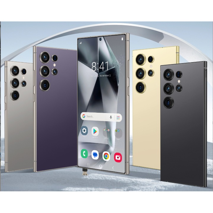 Telefon mobil Lemon Home Android 14, S24 Ultra, 128GB, 8GB RAM, 6.8 ...