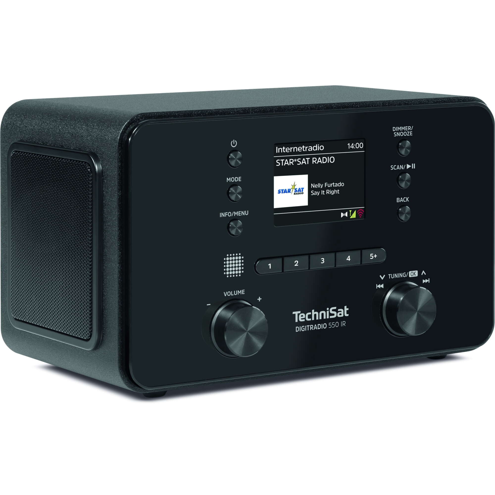 Radio portabil TechniSat DIGITRADIO 550 IR, DAB+, Bluetooth, 2x5W ...