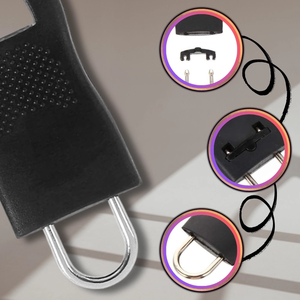 Set 10 cheite pentru fermoar, negru, 3.5x1.4 cm - eMAG.ro