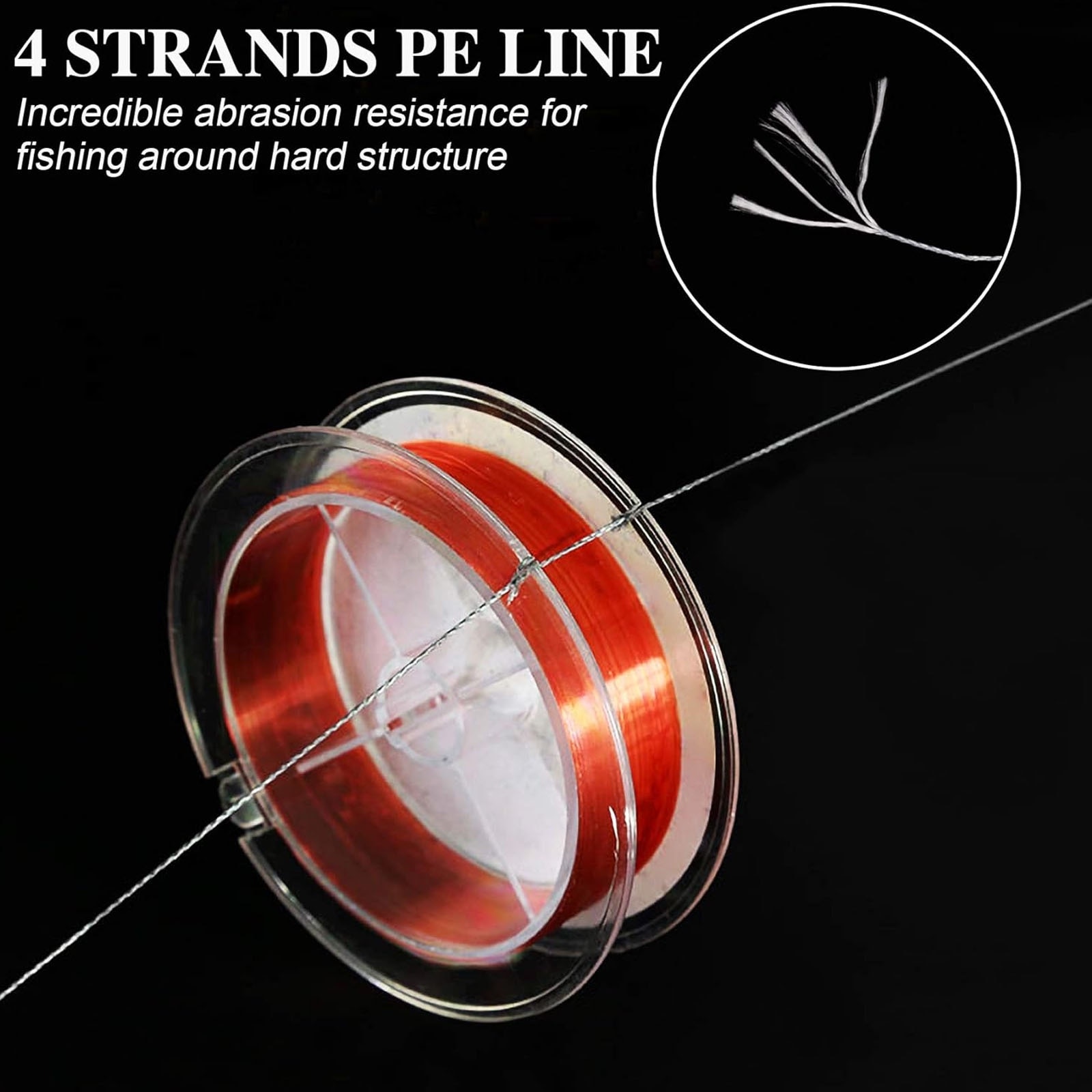 Fir textil impletit in 4 fire, Hggzeg, Fir pescuit monofilament, 300m ...