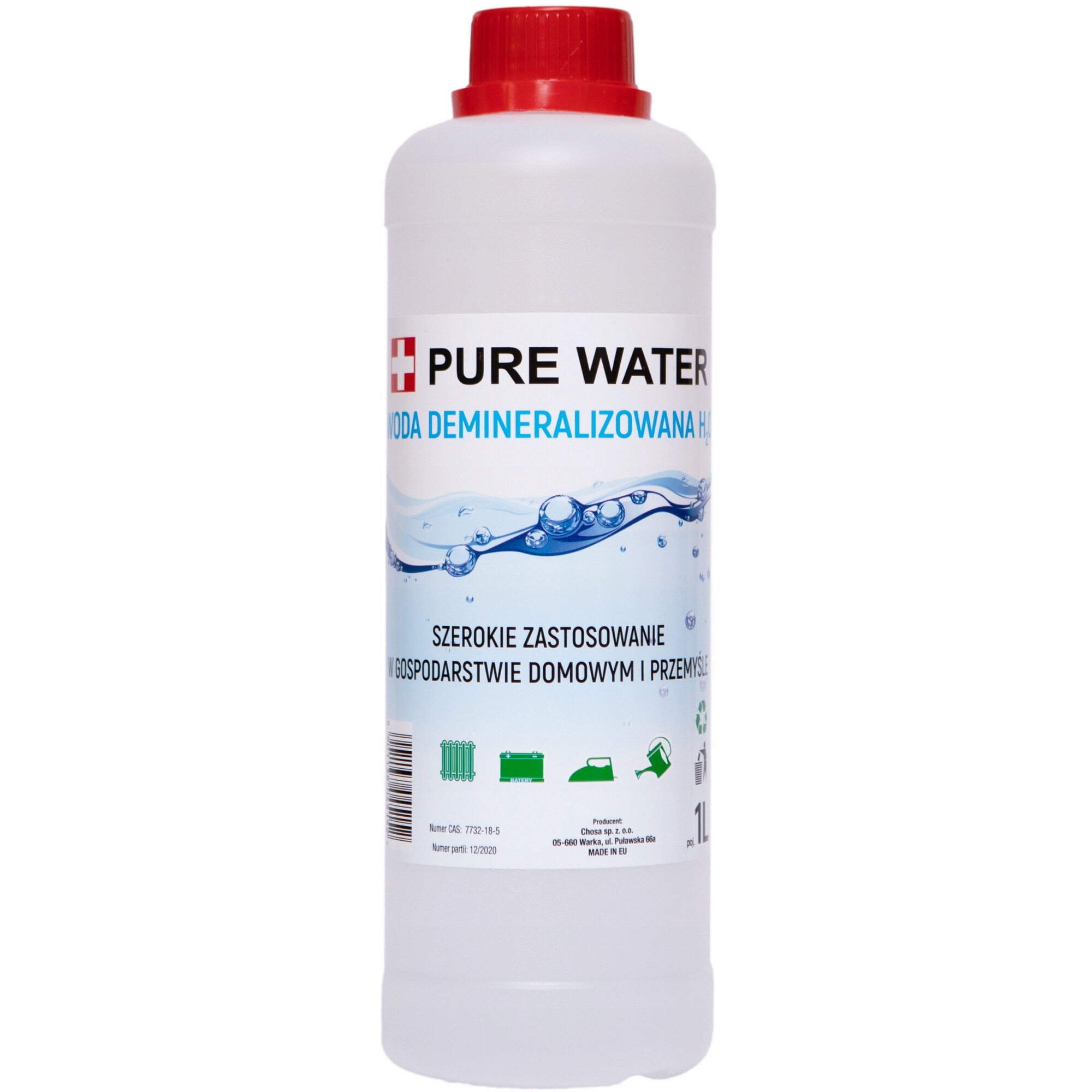 Apa Demineralizata, Pure Chemical, Puritate Farmaceutica, Formula ...