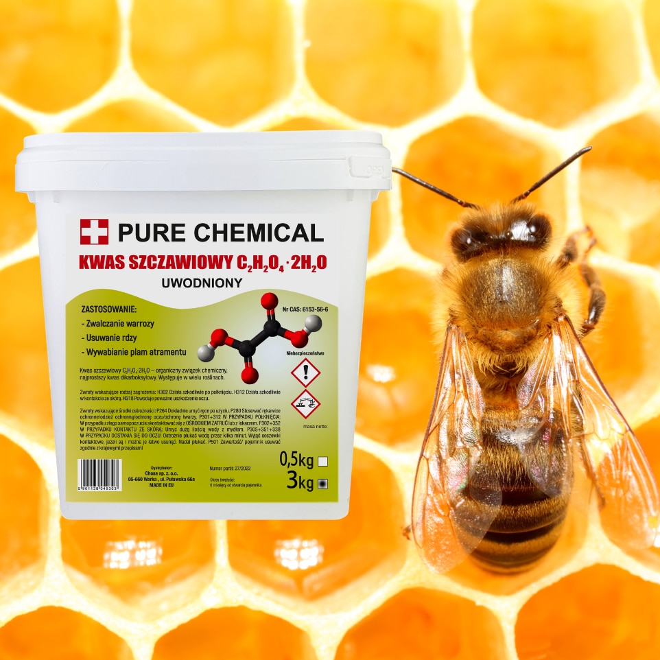 Acid Oxalic, Pure Chemical, Acid Etanodic, Formula Chimica C2H2O4.2H2O ...