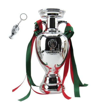Trofeu fotbal, LNGODEHO, replica UEFA European Championship, argintiu ...