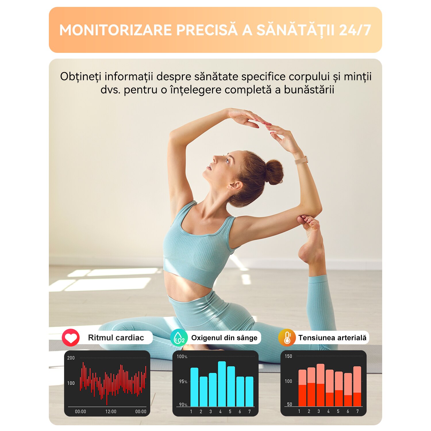 Ceas Smartwatch, Mingtawn, Model G39, Afisaj de 1, 85 inch, Alerte cu ...